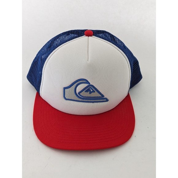 Quiksilver | Accessories | Quicksilver Trucker Hat Foam Front Snapback ...